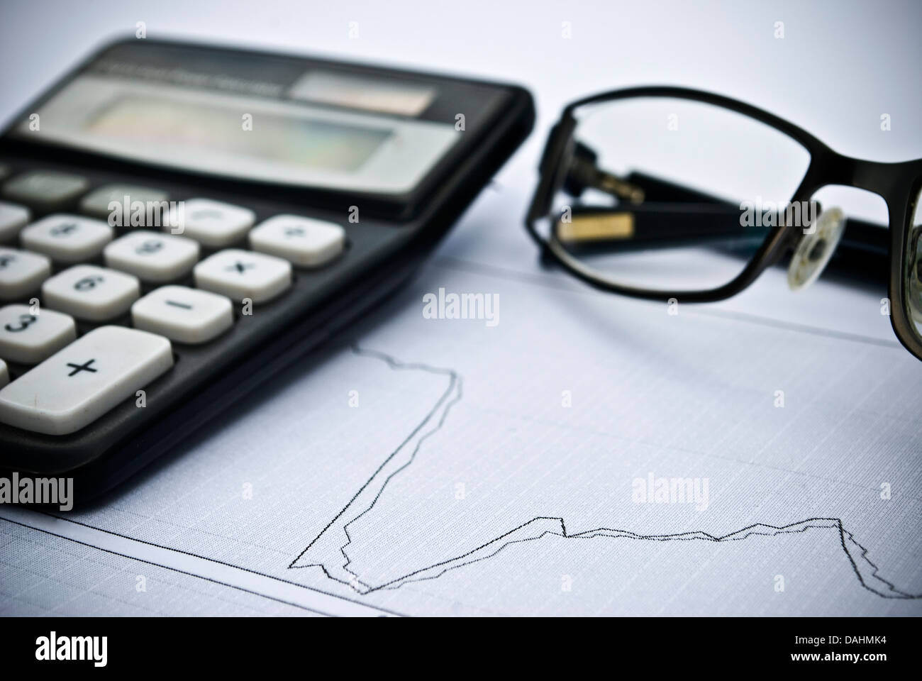 Chart Calculator Glasses As Financial Stock Analysis Concpet Stock Chart Calculator Glasses As Financial Stock Analysis Concpet Stock