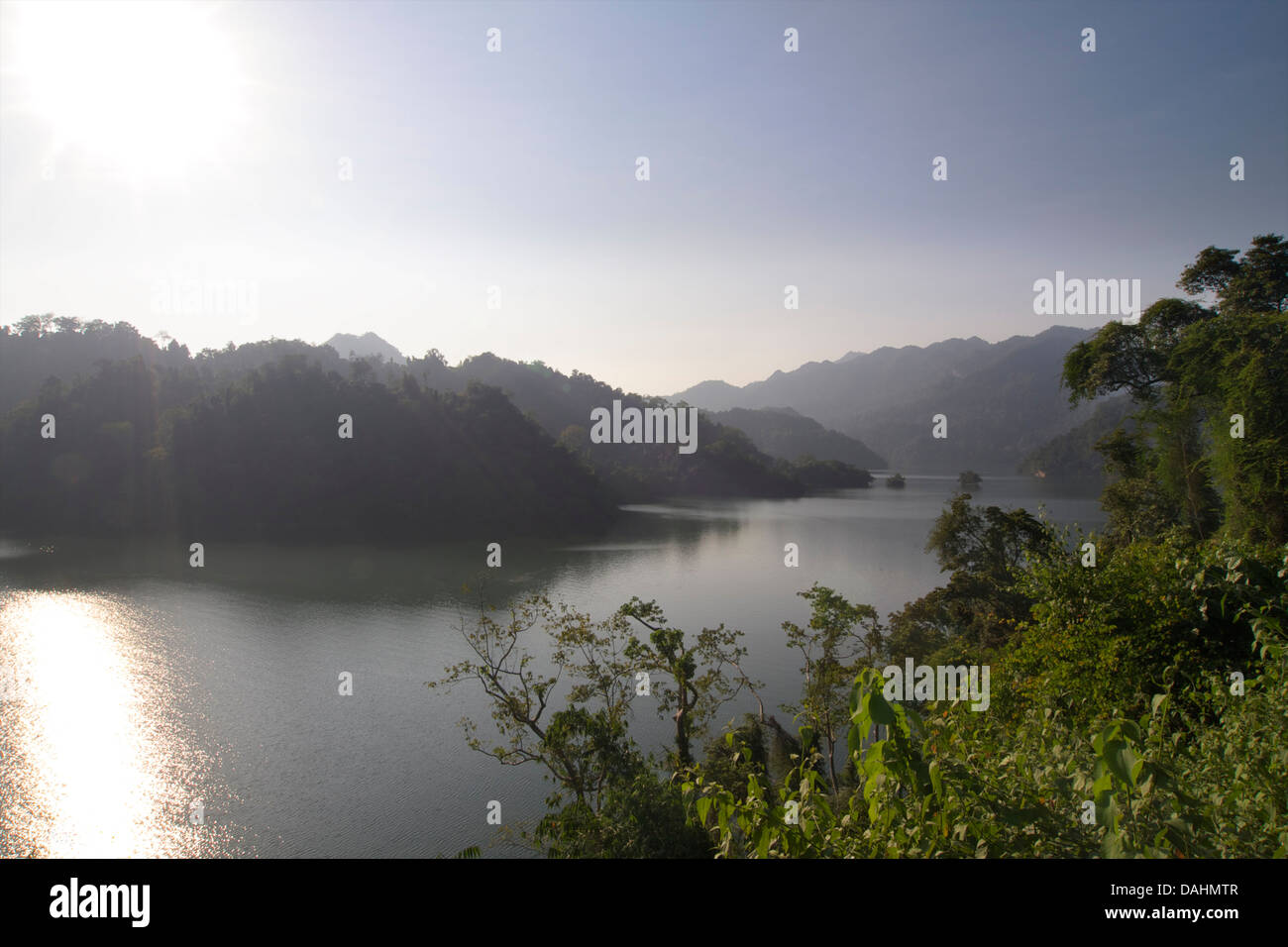 Ba Be lake is the largest natural lake in Vietnam. Nam Mau commune, Bac ...
