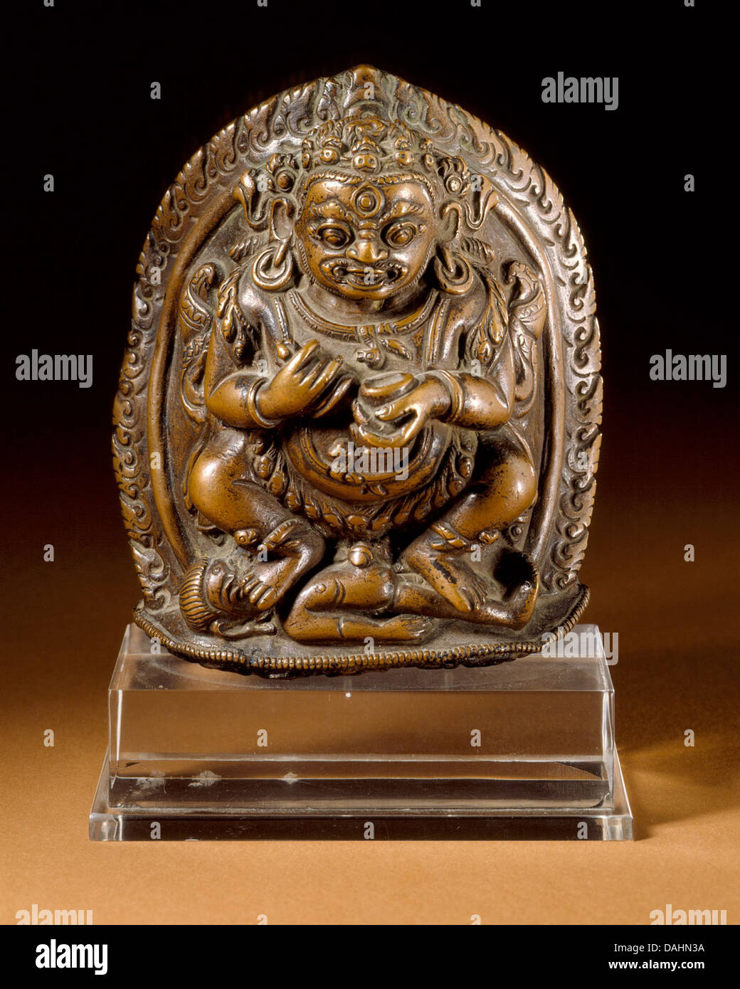 This sculpture of Mahakala, part of the LACMA collection, represents a ...