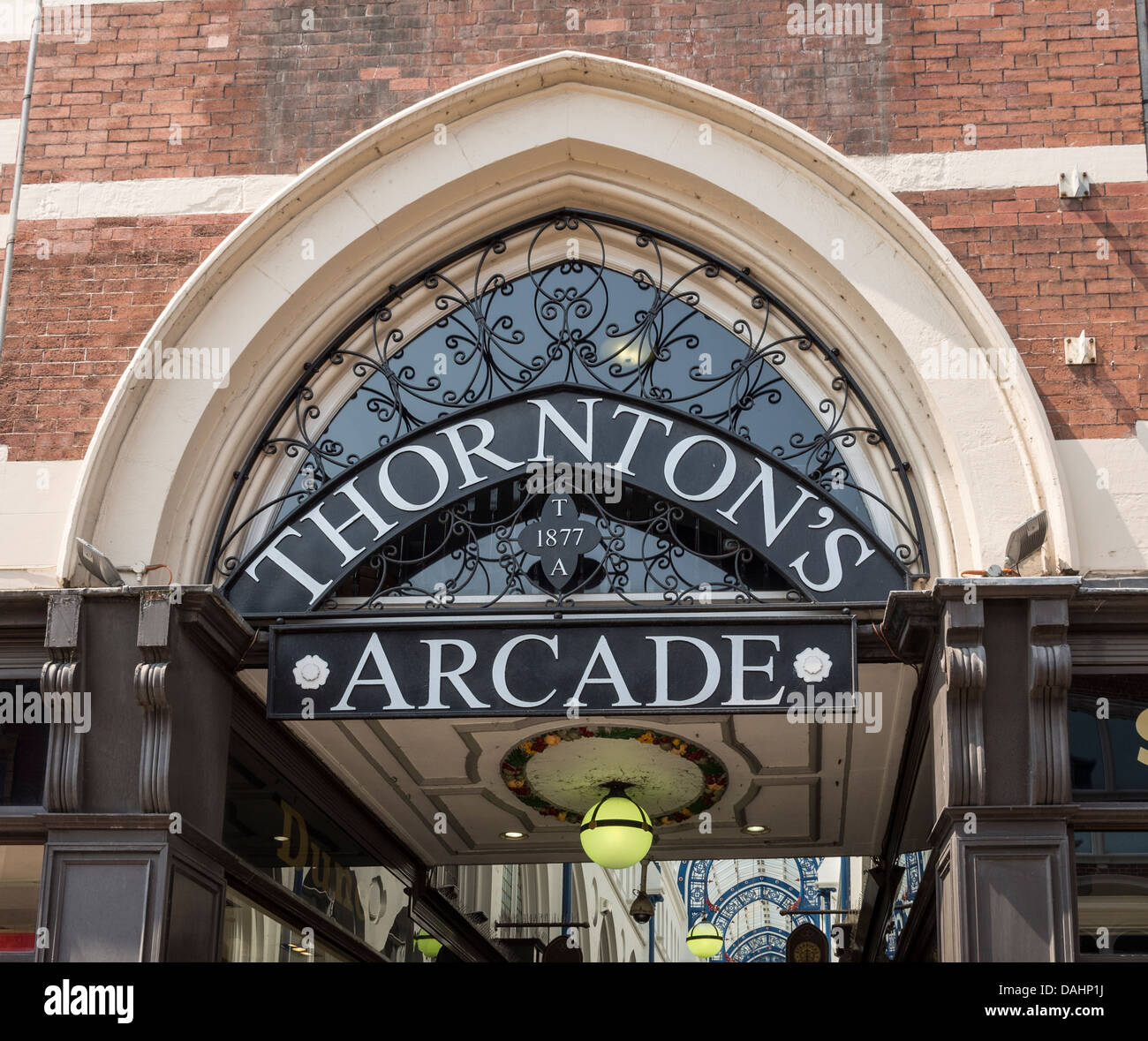 Victorian Arcade Entrance High Resolution Stock Photography and Images ...