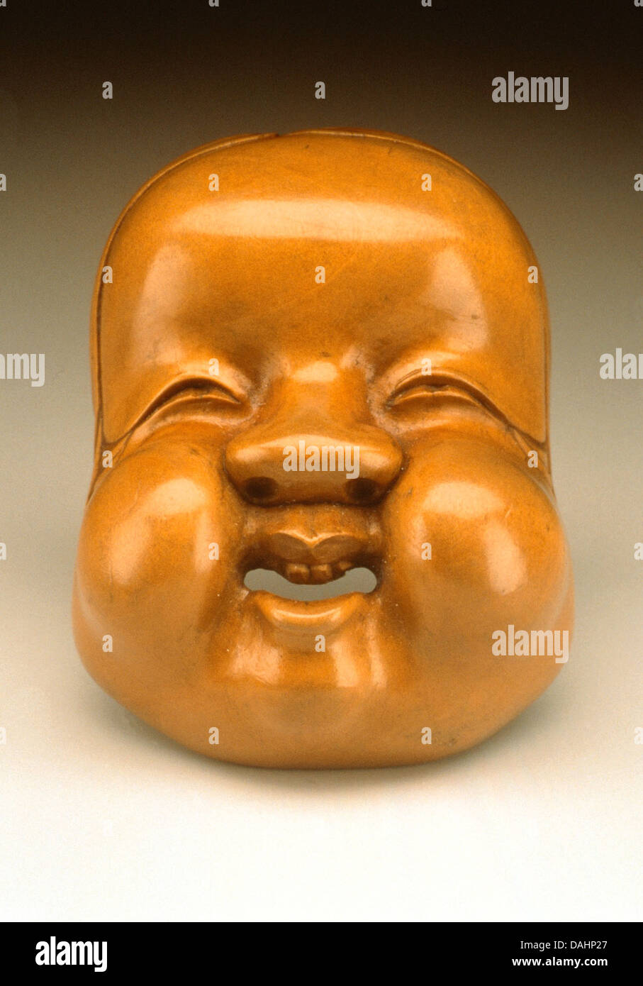 Okame mask hi-res stock photography and images - Alamy