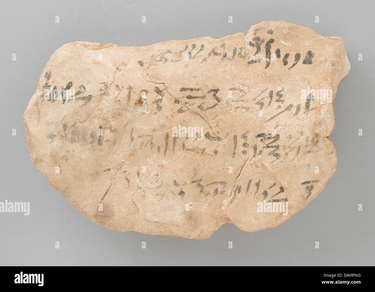 Ancient egyptian ostracon hi-res stock photography and images - Alamy
