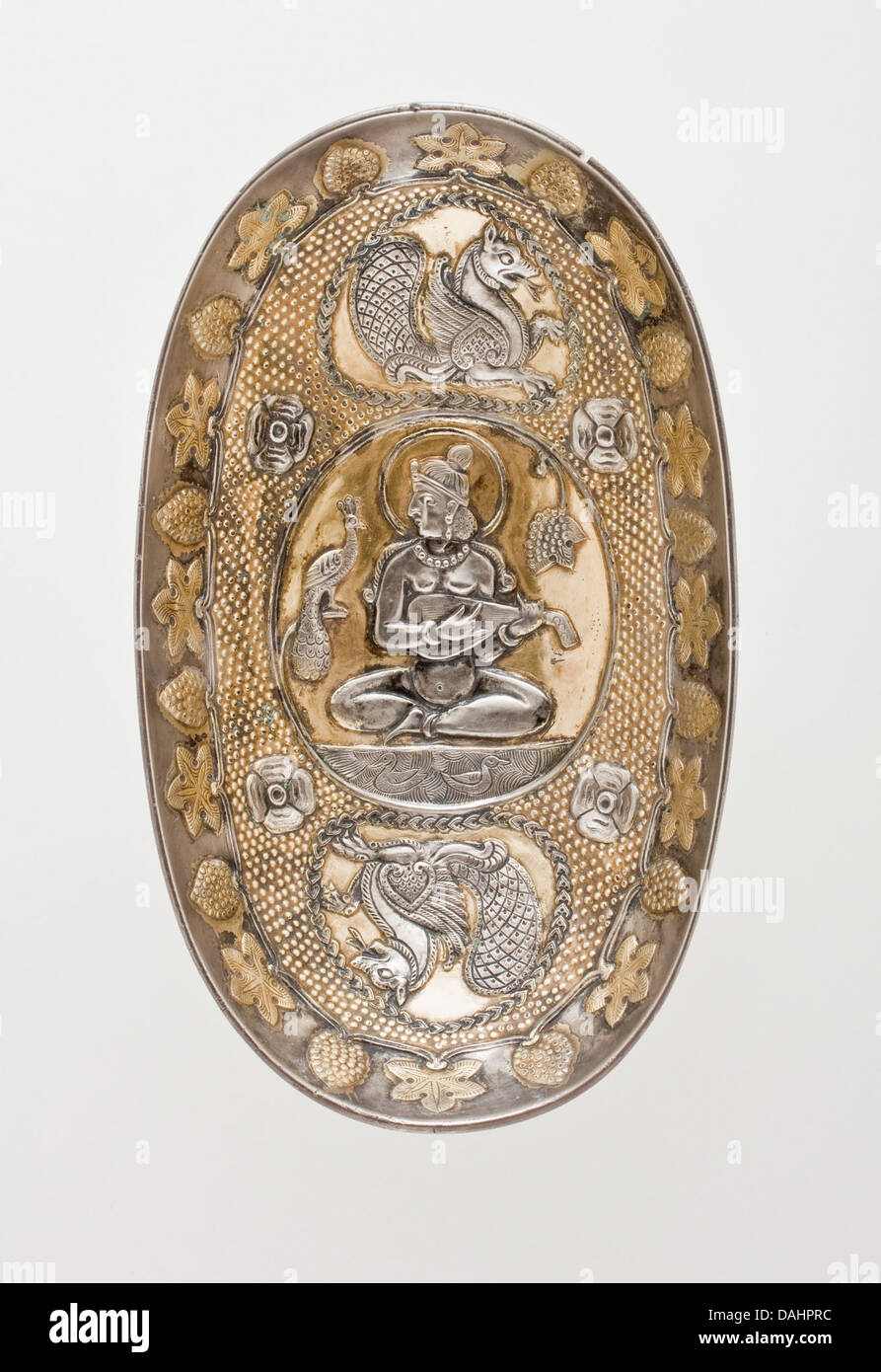 An oval shallow dish, showcasing fine craftsmanship and material use ...