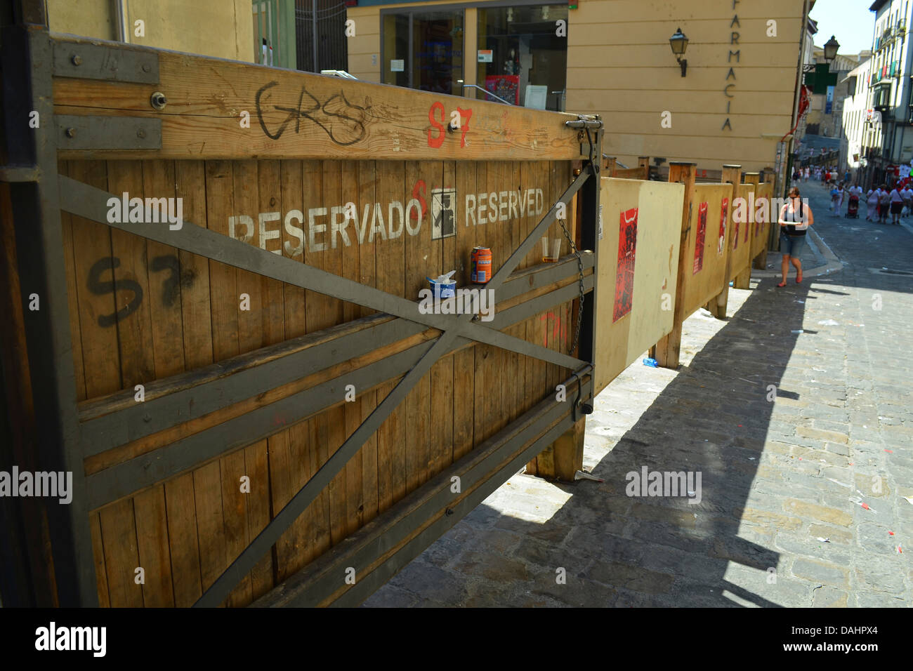 The Streets of Pamplona, Spain / Basque Country Stock Photo - Alamy