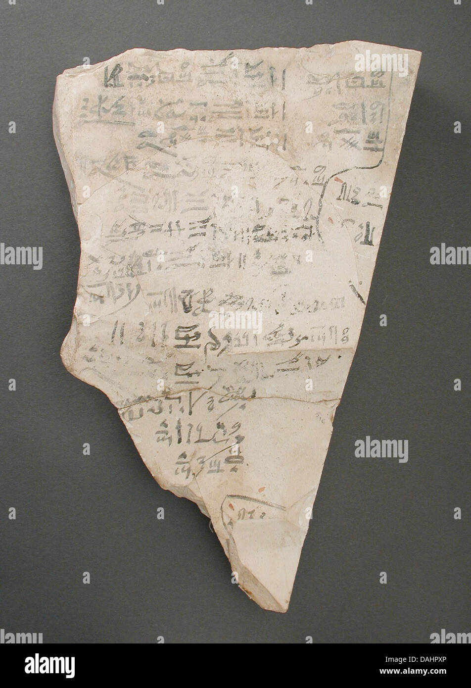 This reconstructed ostracon describes a unique ritual meal dedicated to ...
