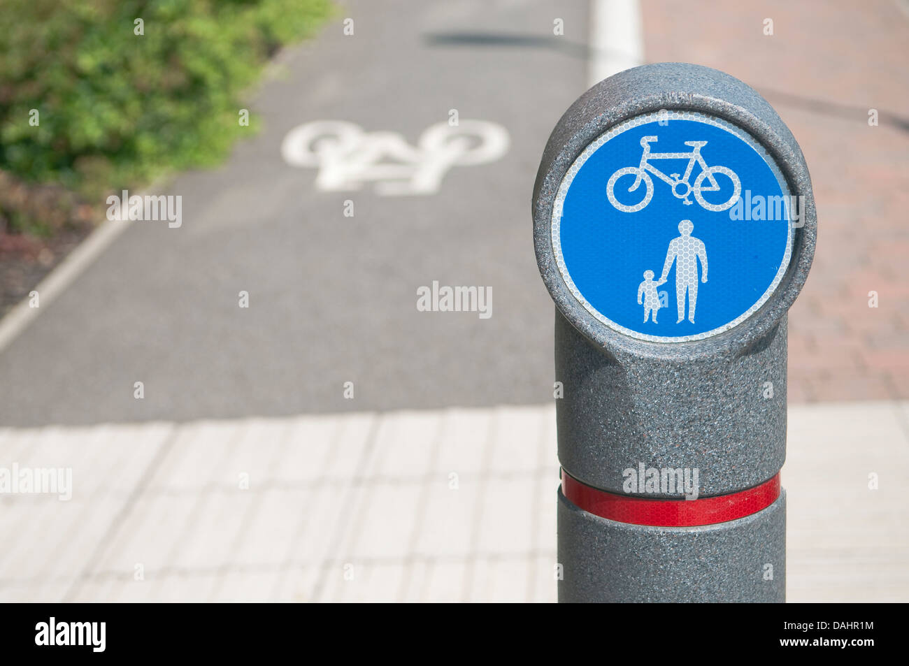 Pedestrian only sign hi-res stock photography and images - Alamy