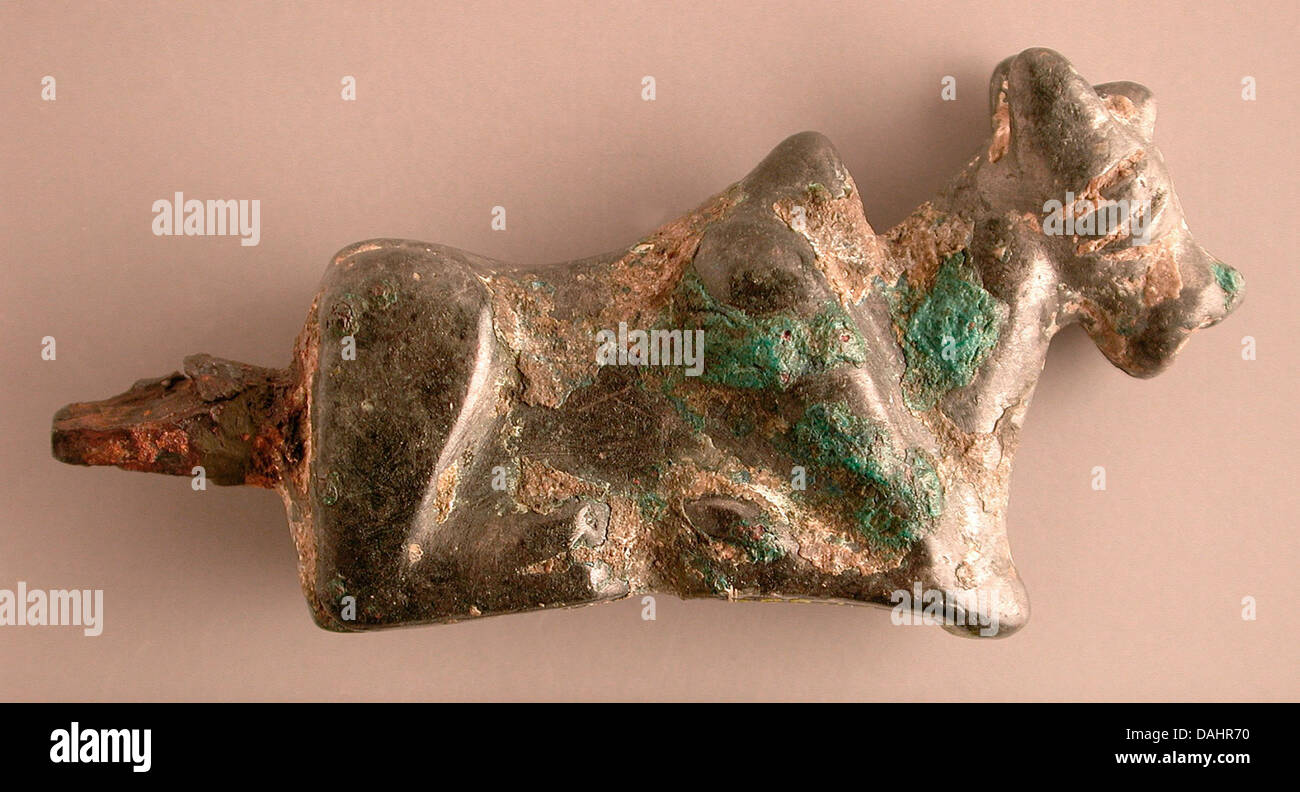 This artifact, known as a pinhead, is part of LACMA’s collection. It ...