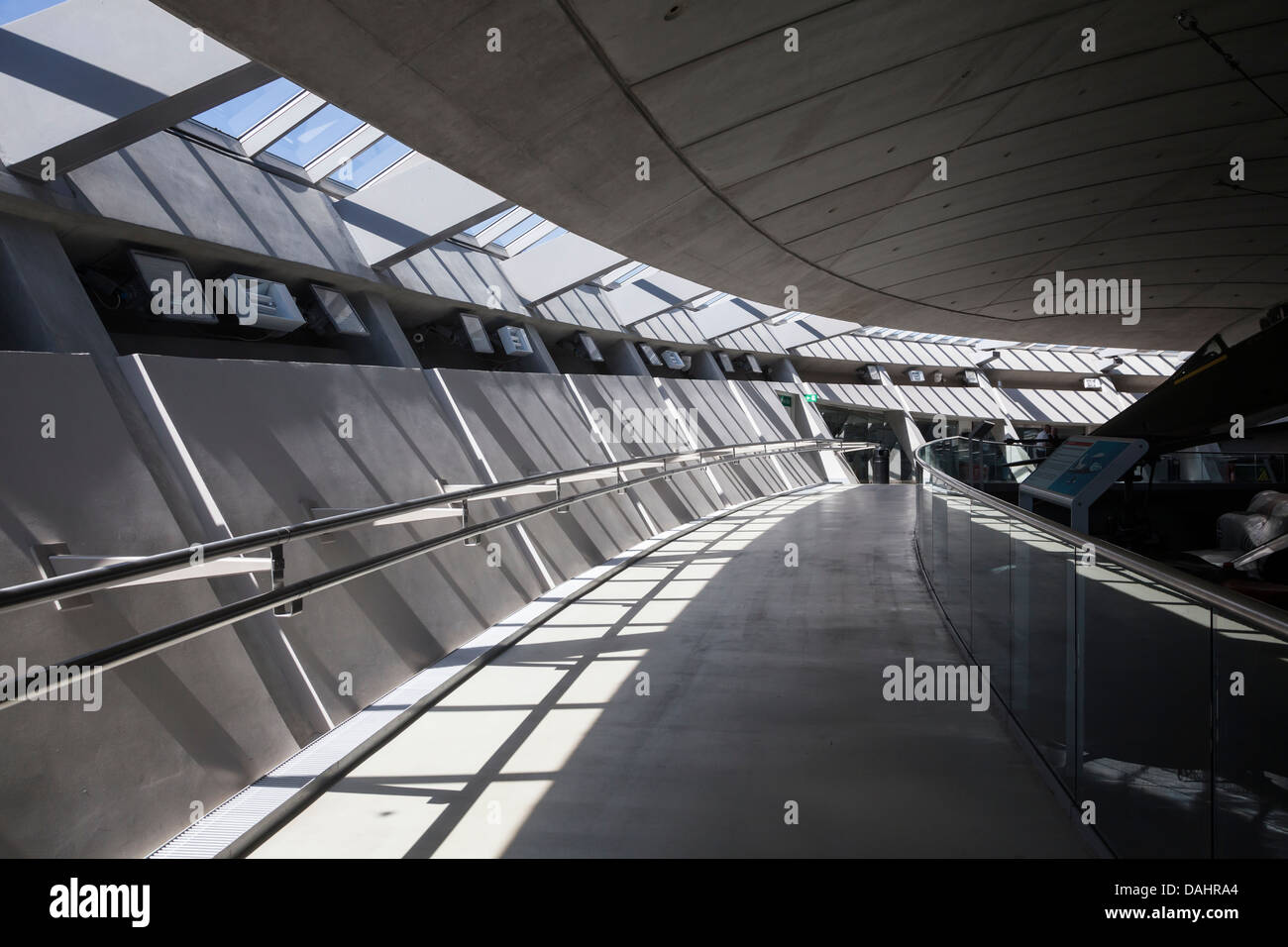 The American Air Museum at the Imperial War Museum at Duxford, designed ...