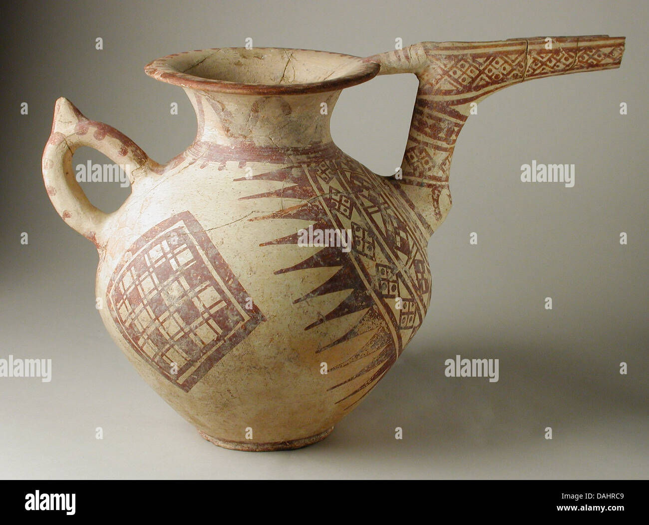 A functional and decorative pitcher, showcasing craftsmanship from ...