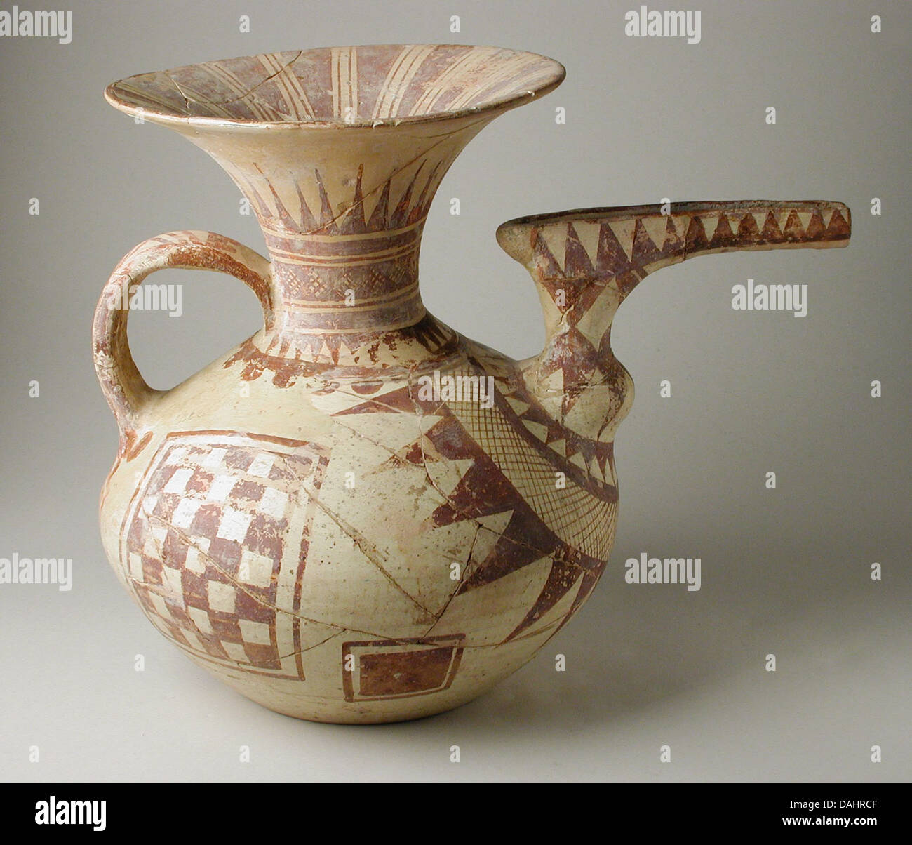 This ceramic pitcher, part of the ancient collection at LACMA ...
