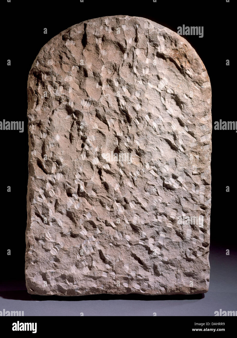 Round-Topped Stela LACMA AC1999.2.1 (2 of 3 Stock Photo - Alamy
