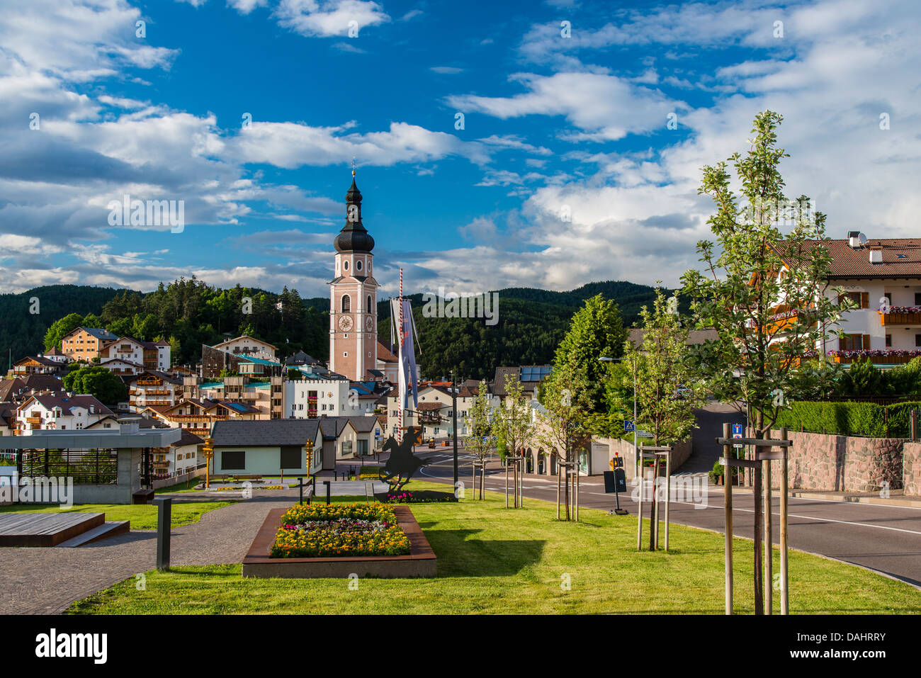 Castelrotto Kastelruth, Alto Adige or South Tyrol, Italy Stock Photo ...