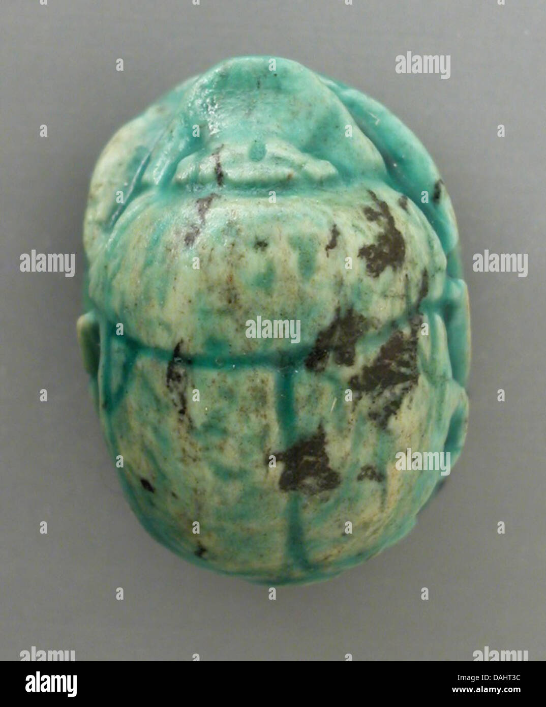 This scarab, part of LACMA’s collection, features a detailed papyrus ...