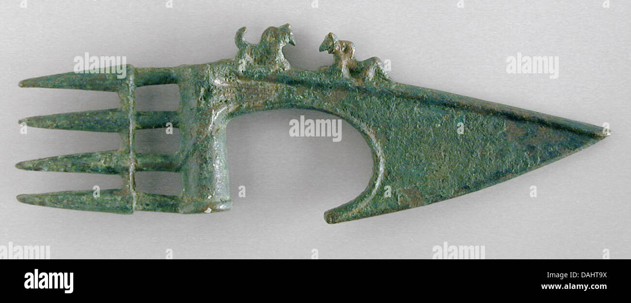 This shaft-hole axehead is a tool from an ancient civilization ...