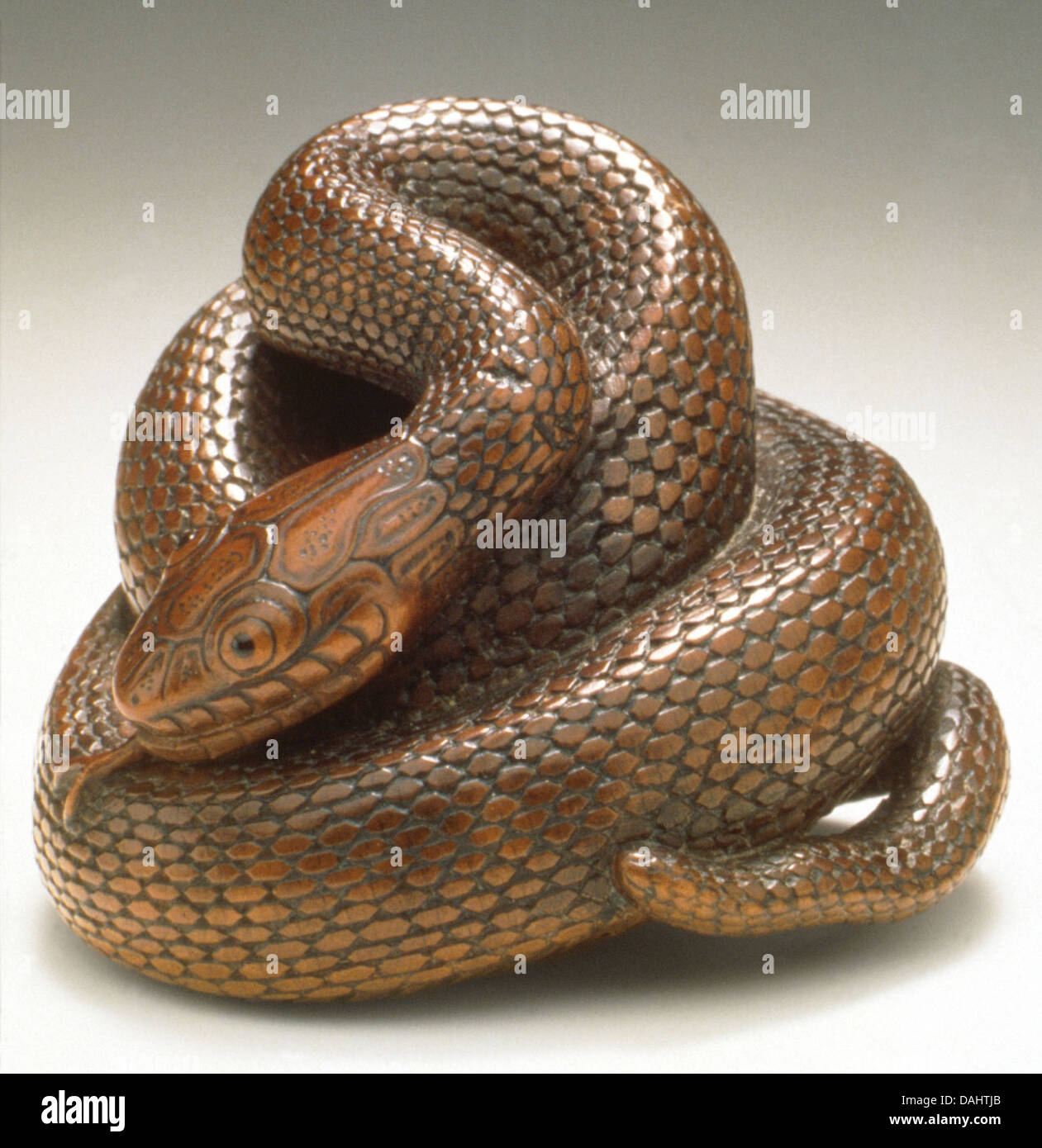 This snake figure, part of the Los Angeles County Museum of Art's ...