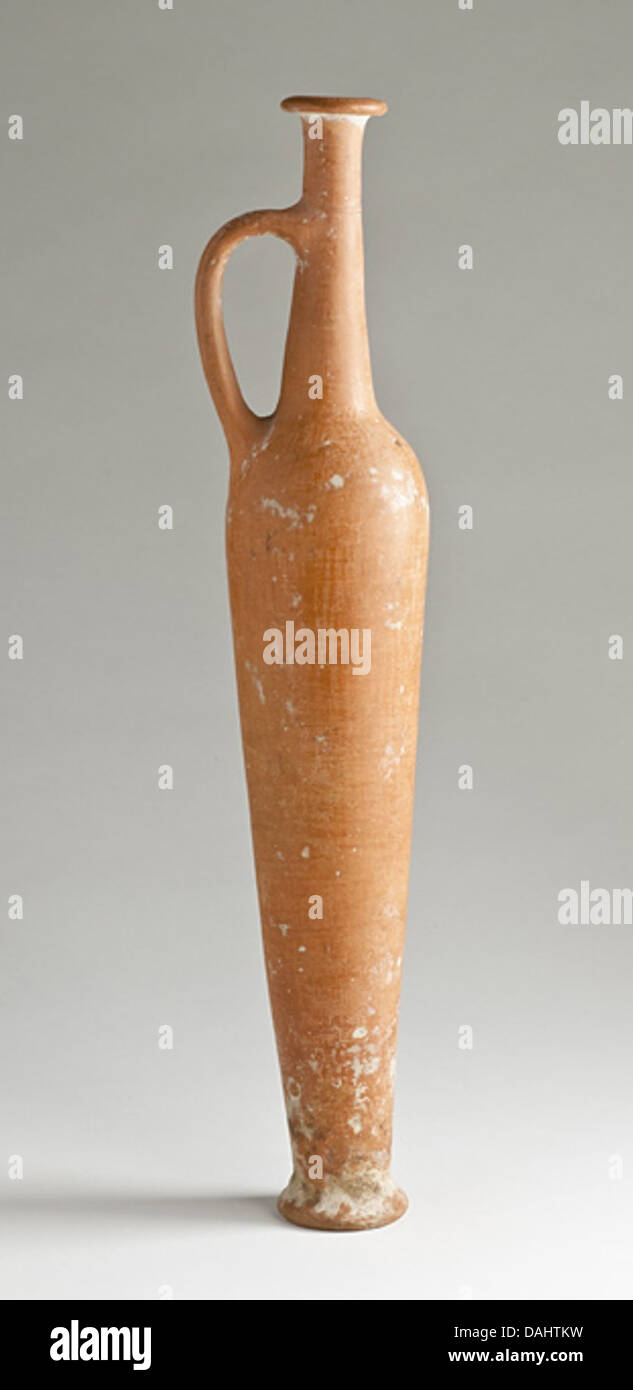 This ancient spindle bottle showcases the craftsmanship of its time ...