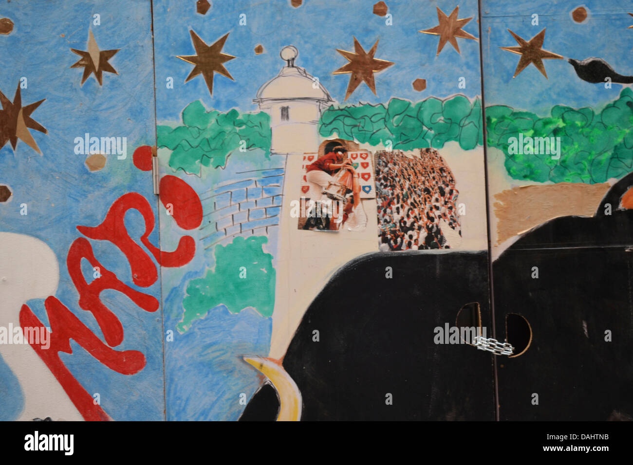 The Streets of Pamplona, Spain / Basque Country Stock Photo - Alamy