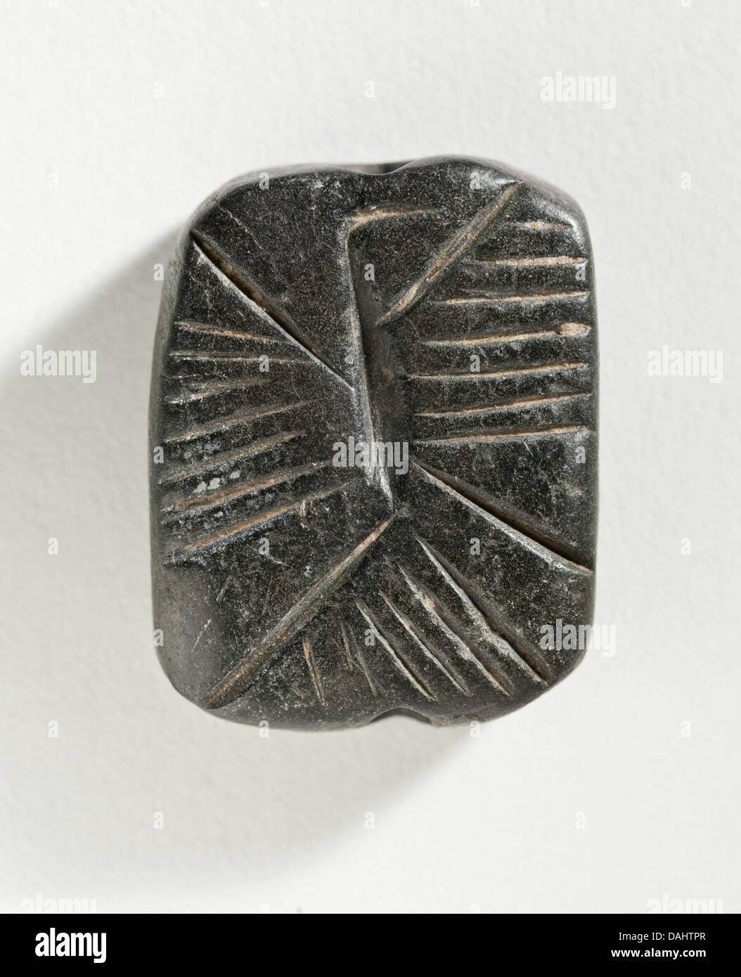 This stamp seal, from the Los Angeles County Museum of Art, features ...