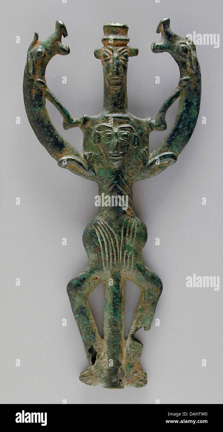 This standard finial, a sculptural element used for decorative purposes ...