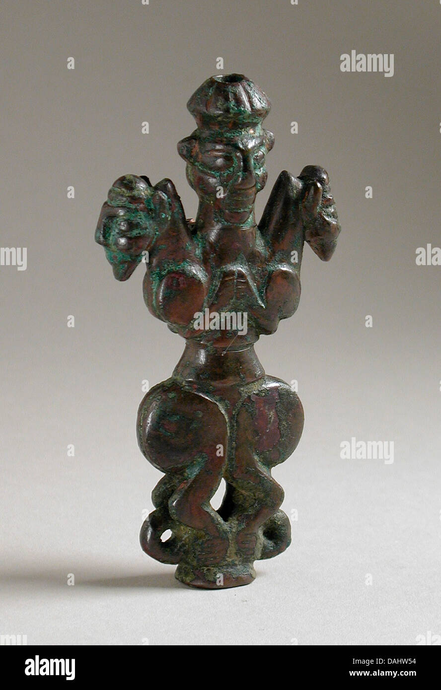 This standard finial is an ornamental piece featured at LACMA, part of ...