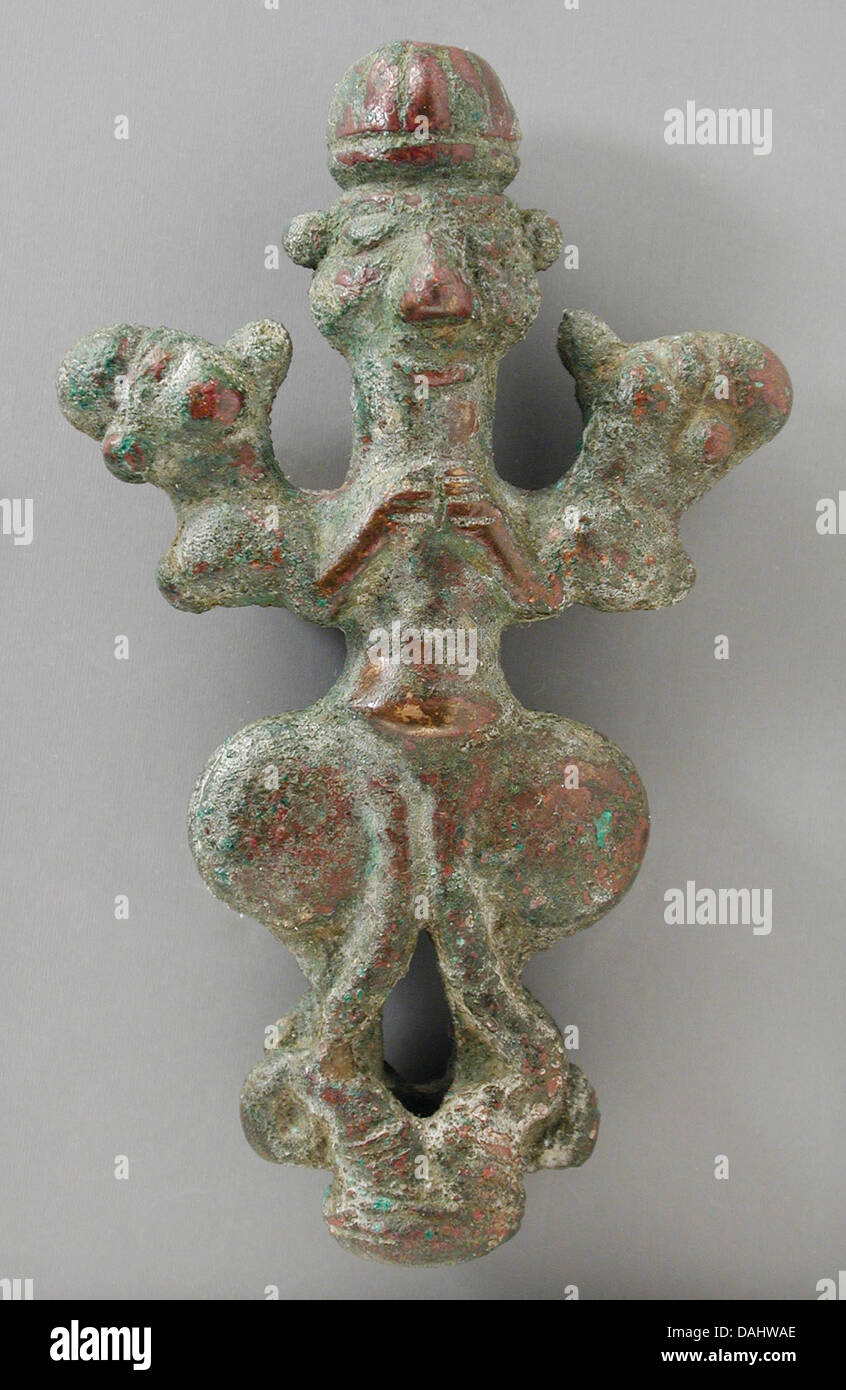 This standard finial, part of the LACMA collection, exemplifies refined ...