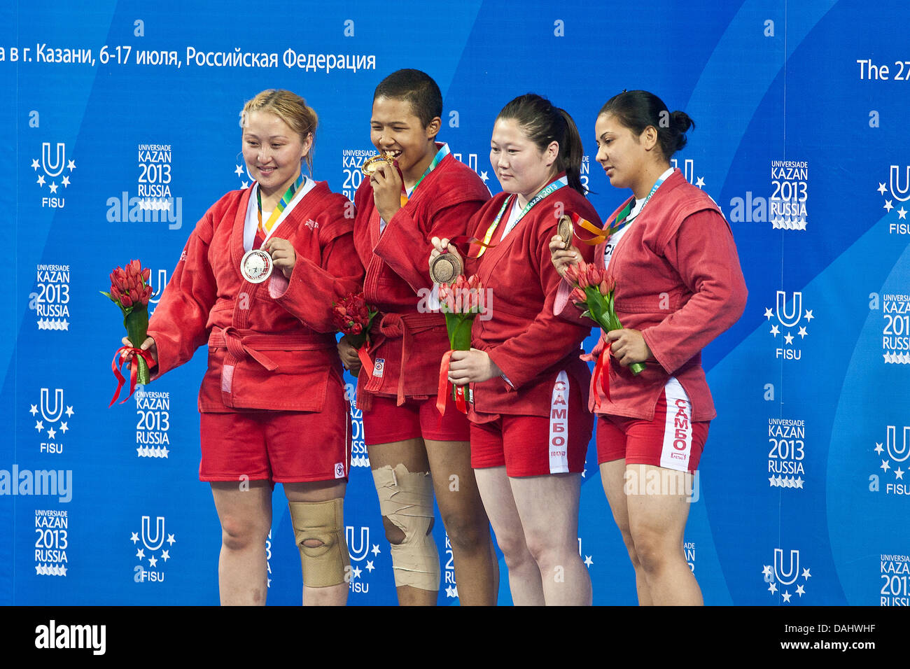 Kazan, Russia, July 14, 2013. Sambo, The 1st day Credit: Andrew ...