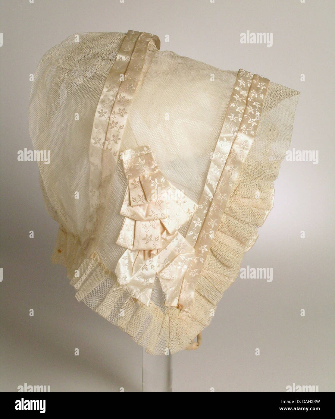 This woman's cap, part of the LACMA collection, features intricate ...