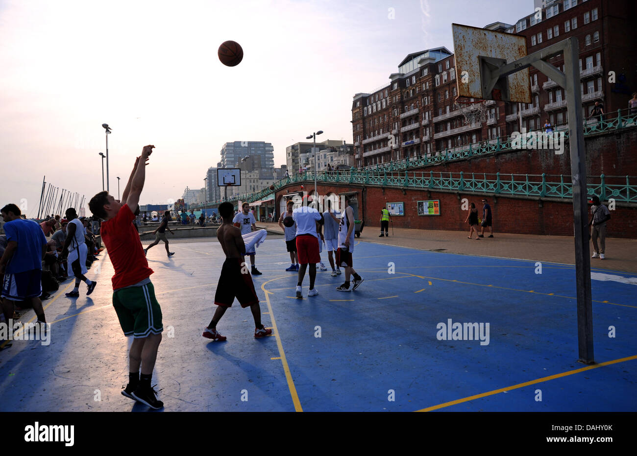 Basketball Court Brighton High Resolution Stock Photography and Images ...