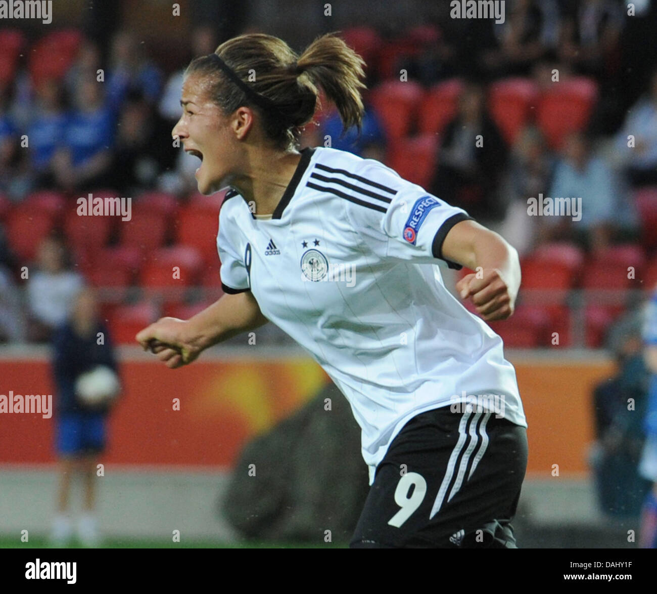 Lena Lotzen of Germany celebrates her goal during the UEFA Women's EURO ...