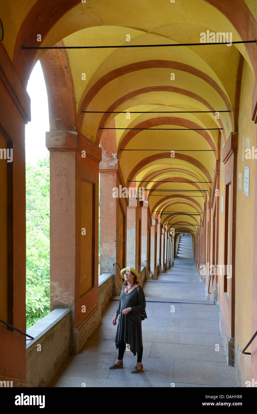 Bologna portico arcade the longest porticos in the world leading to San ...