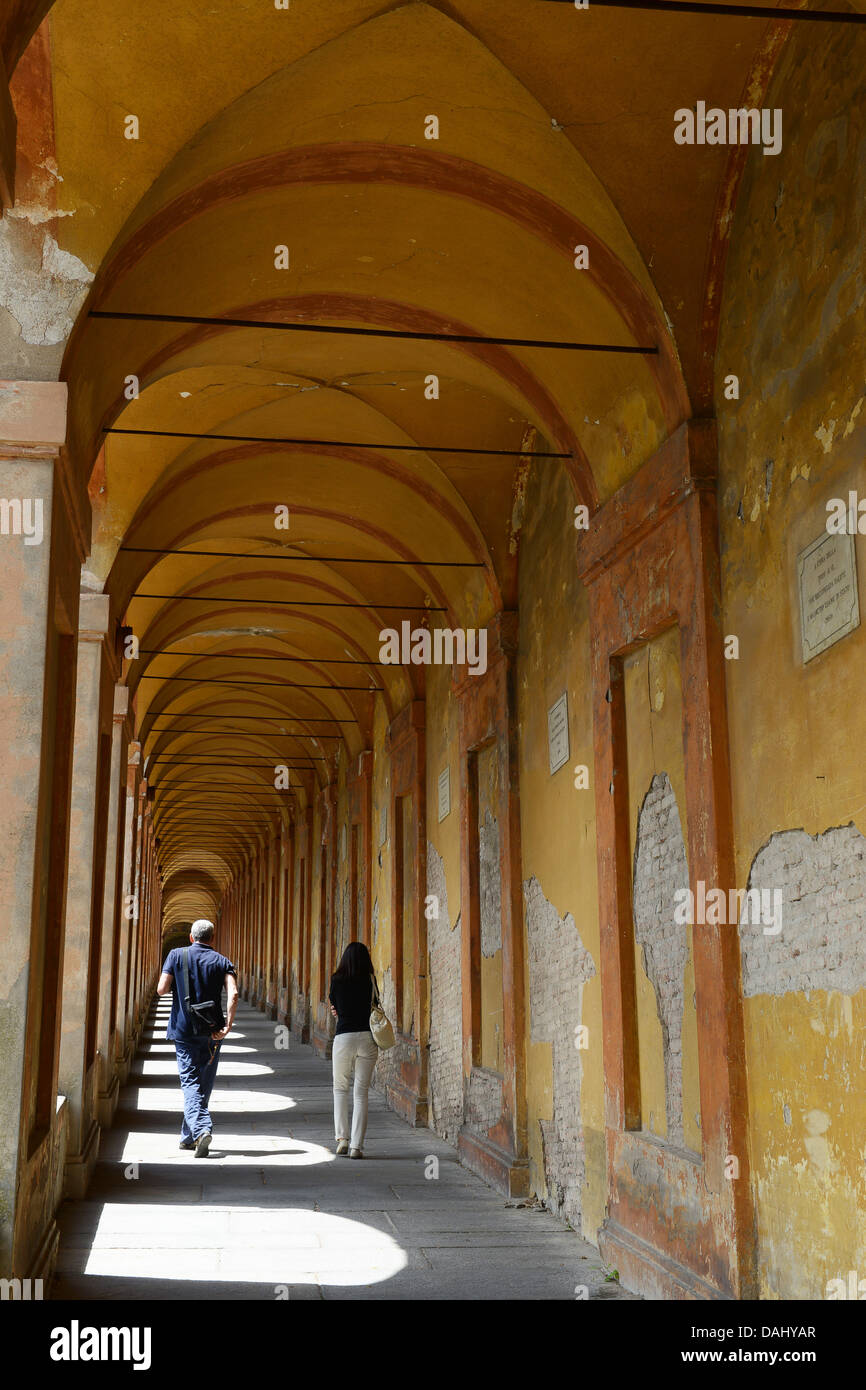 Bologna portico arcade the longest porticos in the world leading to San ...