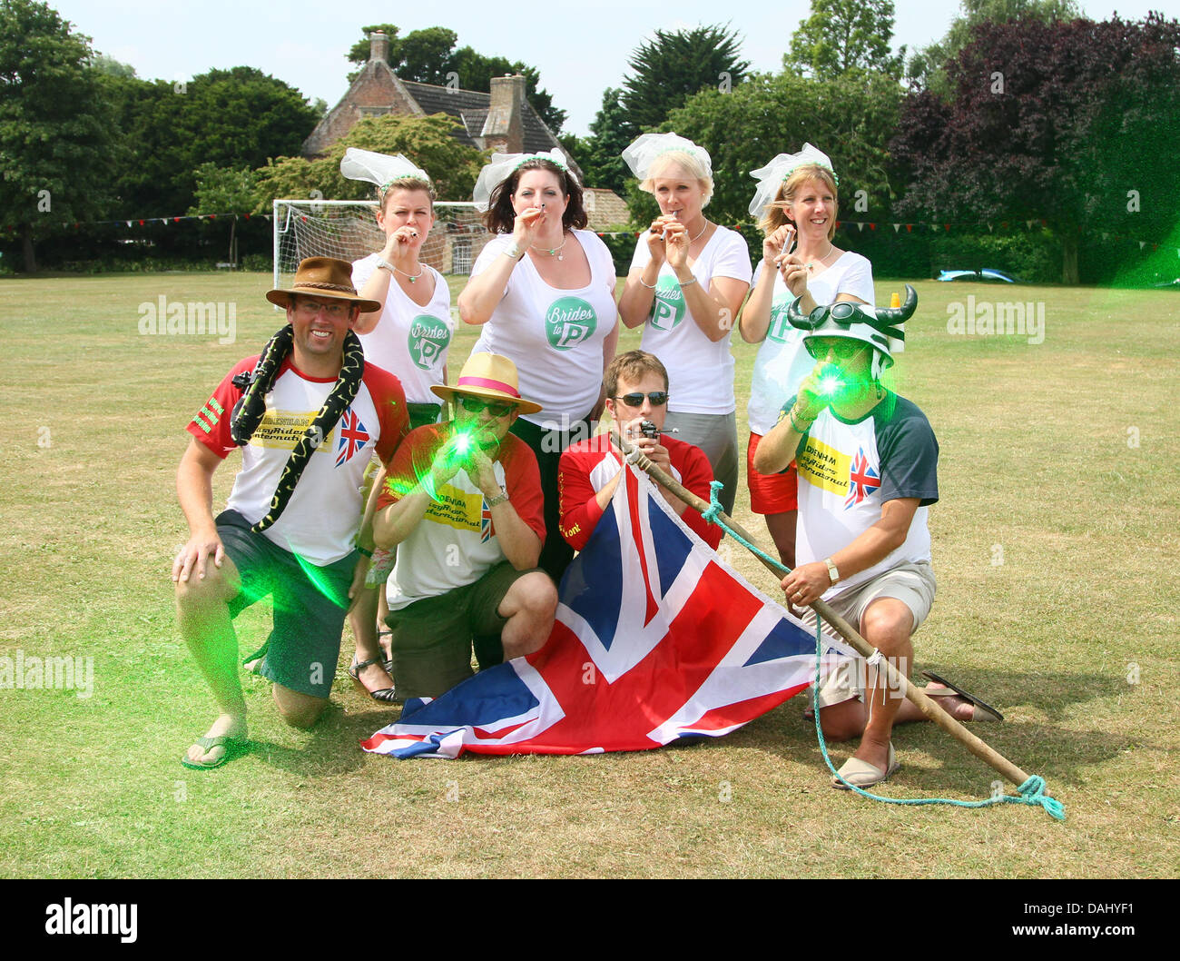 World Pea Shooting Championships . . 13.07.2013 The 'Brides to Pea' and ...