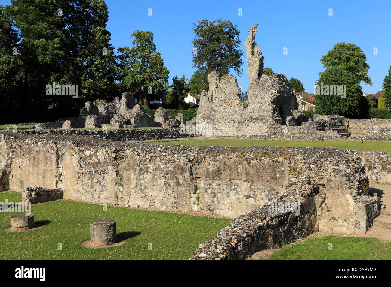 Thetford Priory, ruins of Cluniac Priory, Norfolk England UK English ...