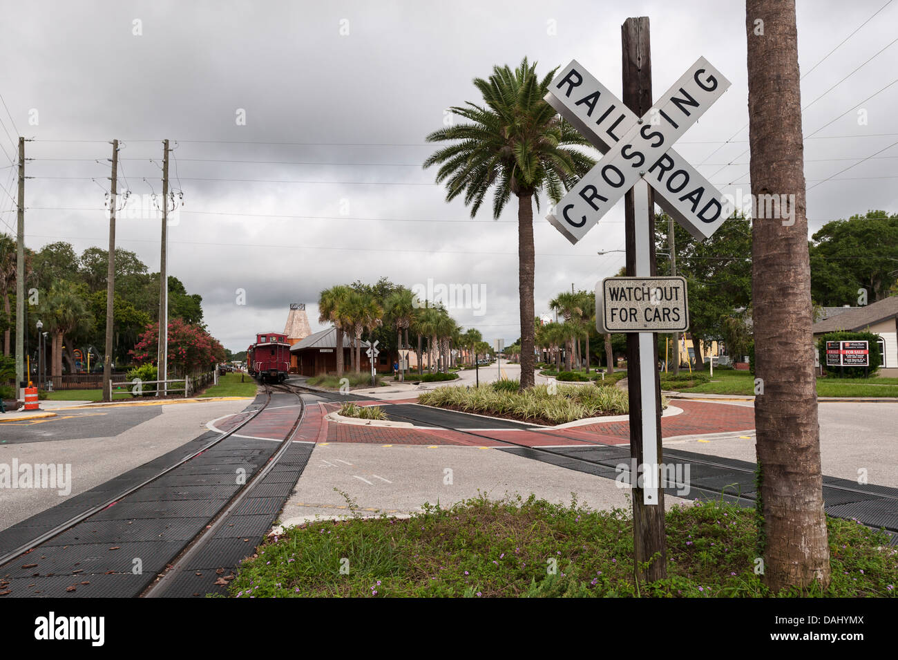 Tavares train depot in tavares hi-res stock photography and images - Alamy