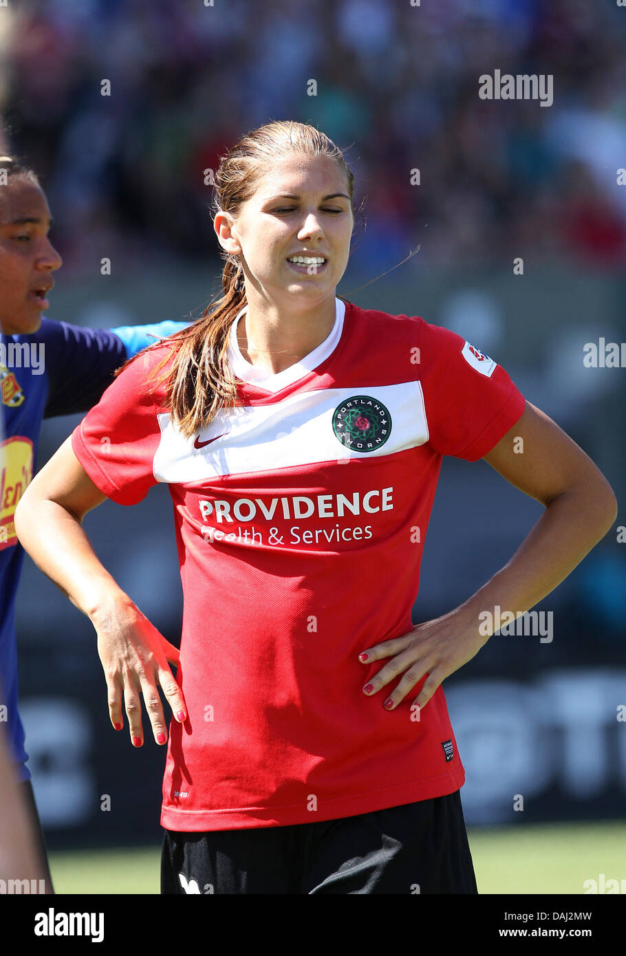 Alex morgan portland thorns 2013 hi-res stock photography and images ...
