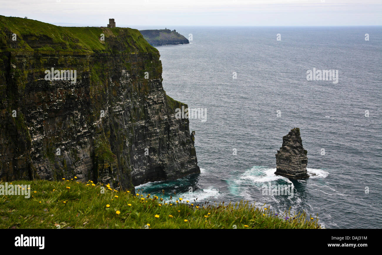 Cliffs of Mohr landscape in County Clare, Ireland, Europe Irish ...