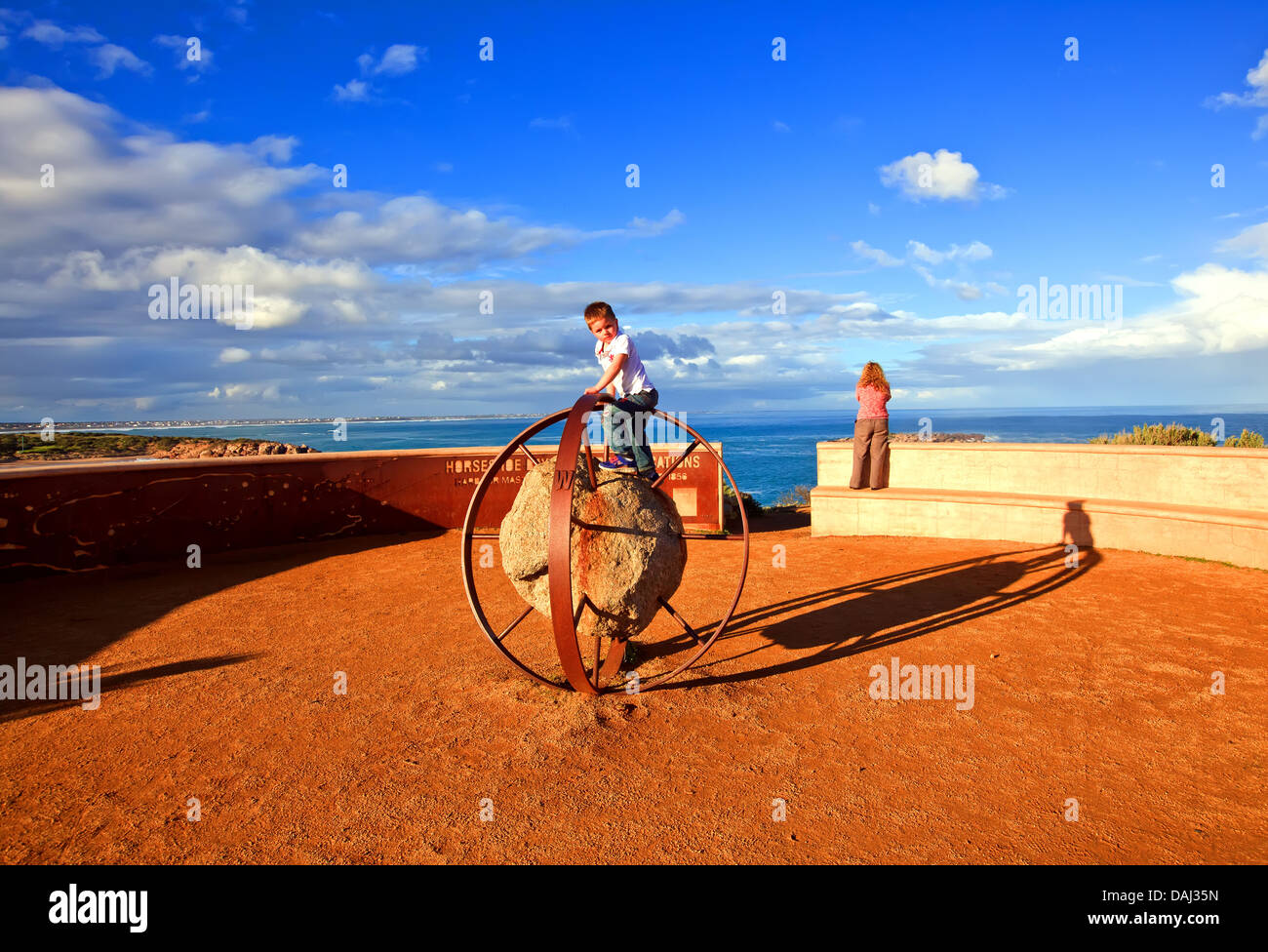 Commodore reserve lookout port elliot hi-res stock photography and ...