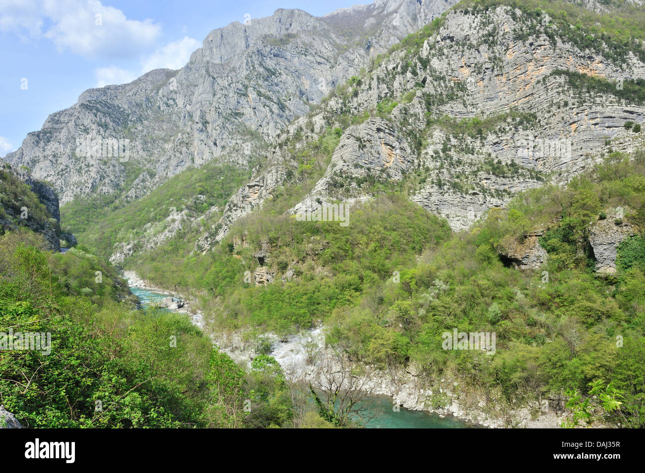 Moraca canyon hi-res stock photography and images - Alamy