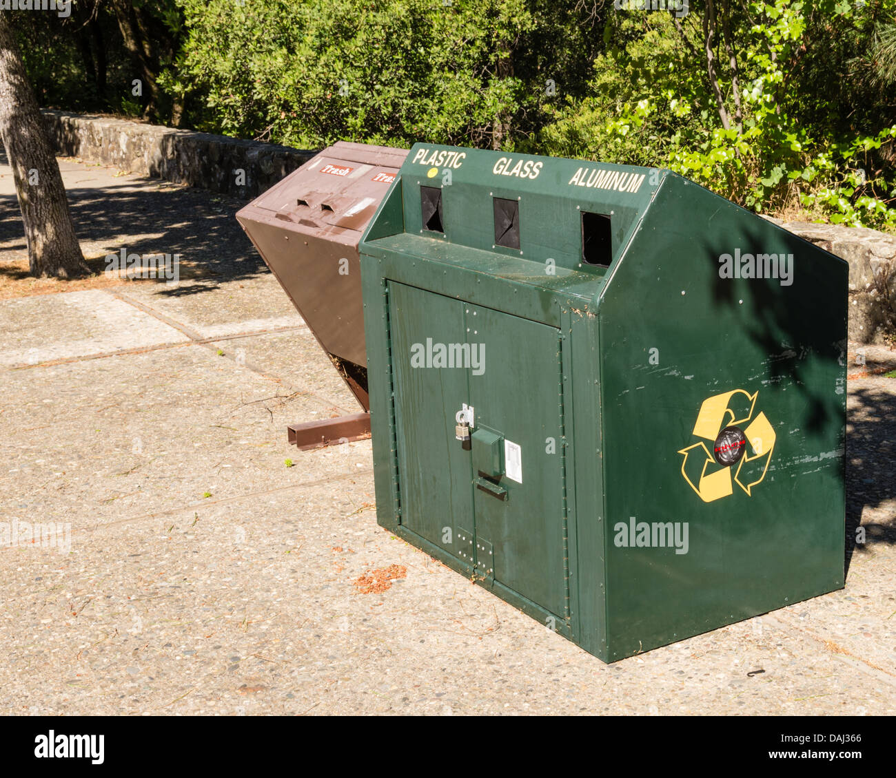 Whiskeytown Lake California United States. Bear proof garbage and ...