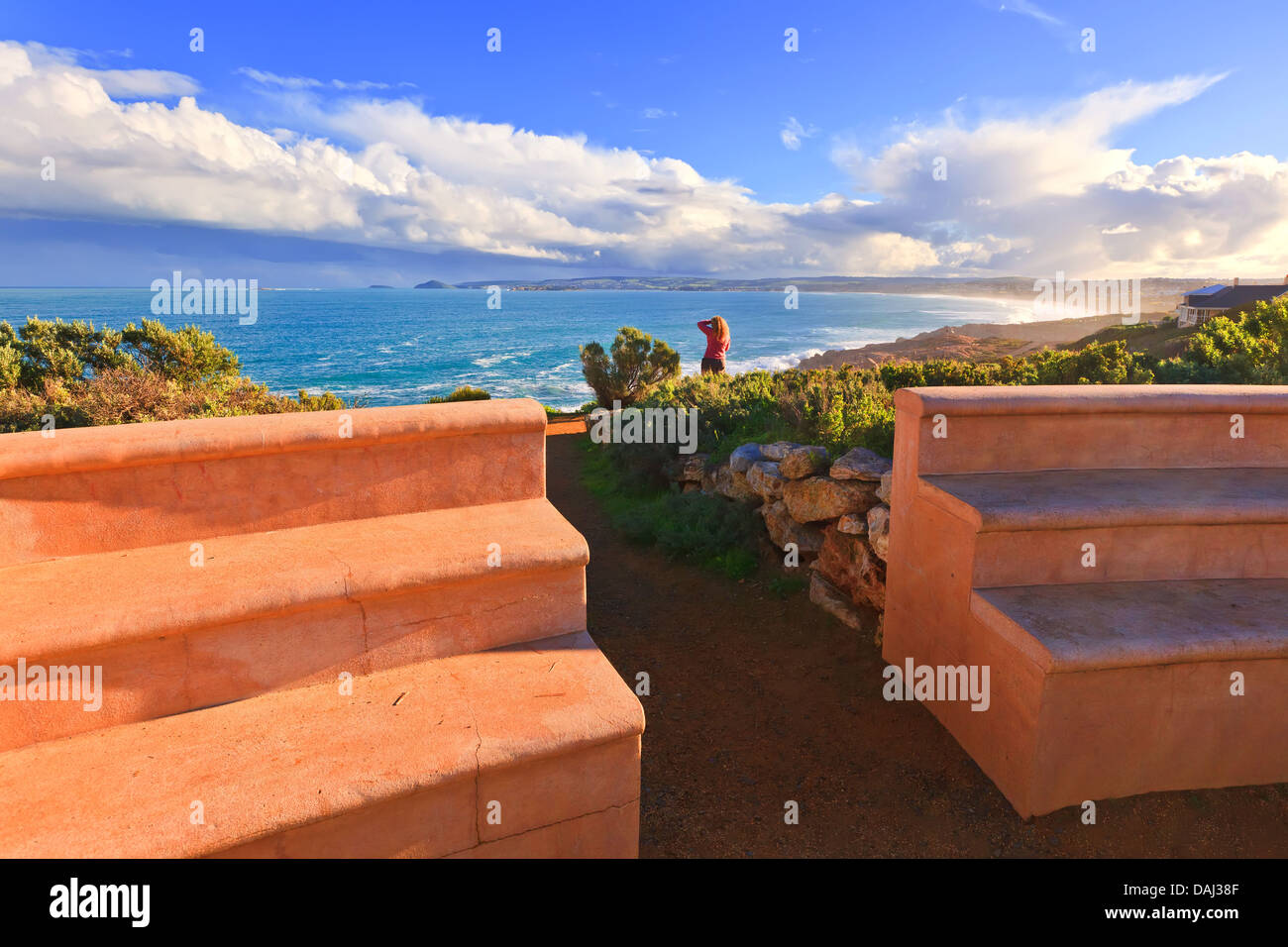 Commodore reserve lookout port elliot hi-res stock photography and ...