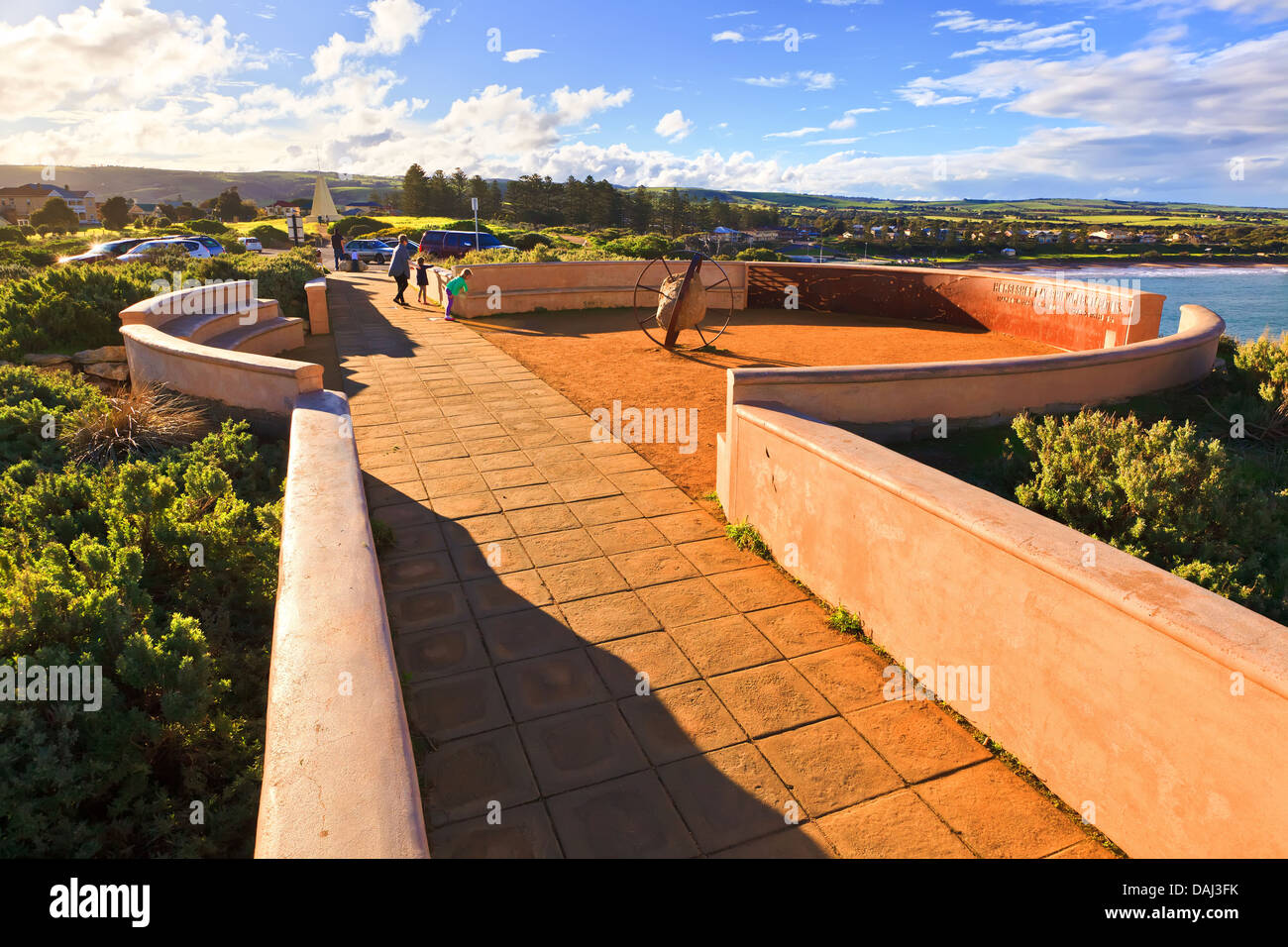 Commodore Reserve Lookout Port Elliot South Australia Stock Photo - Alamy