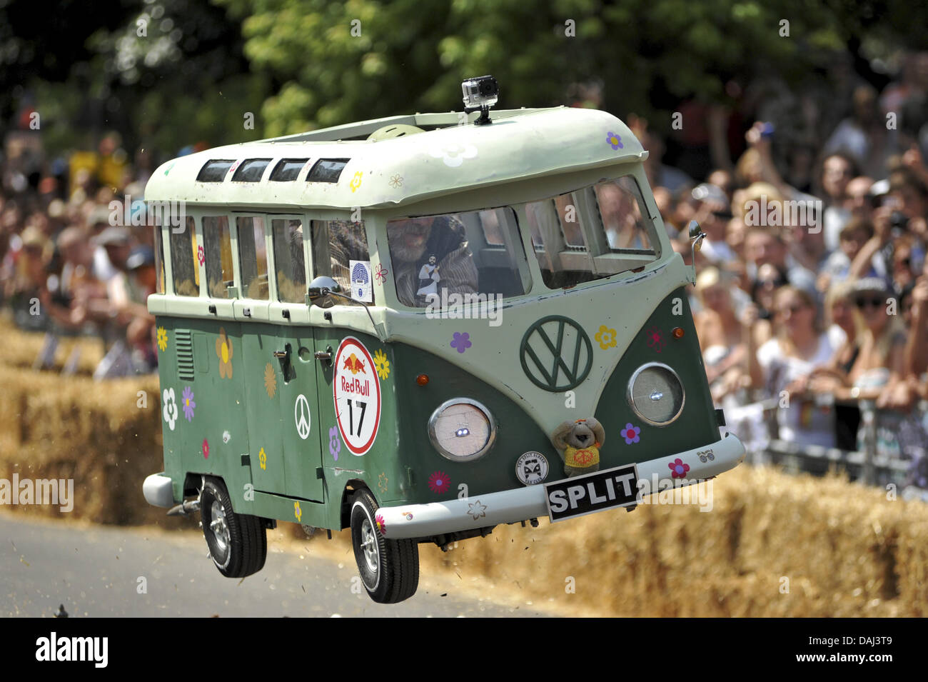 London, UK. 14th July, 2013. The soapbox vehicle for the Hippy Split ...