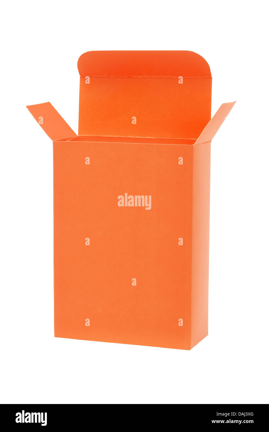 Orange gift box hi-res stock photography and images - Alamy