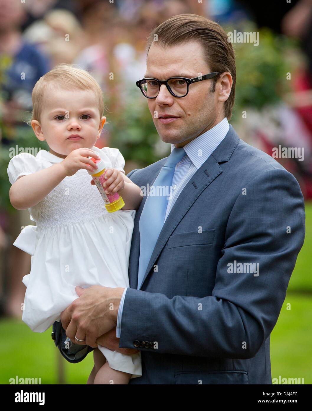 Solliden on the Island Oland, Sweden. 14th July, 2013. Swedish Prince ...