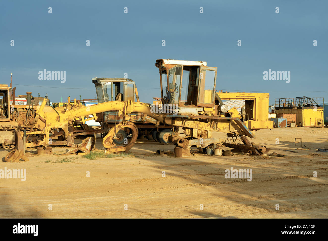 Grader with cabin hi-res stock photography and images - Alamy