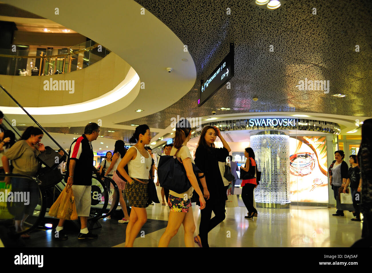 ION Shopping Mall Orchard Road Singapore Stock Photo - Alamy