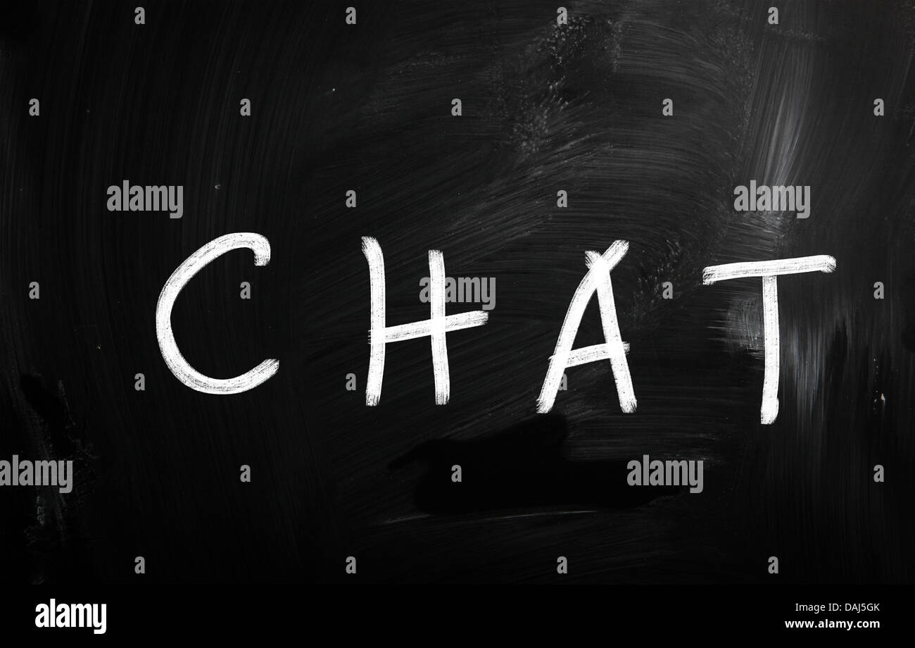 Chat lecture Black and White Stock Photos & Images - Alamy