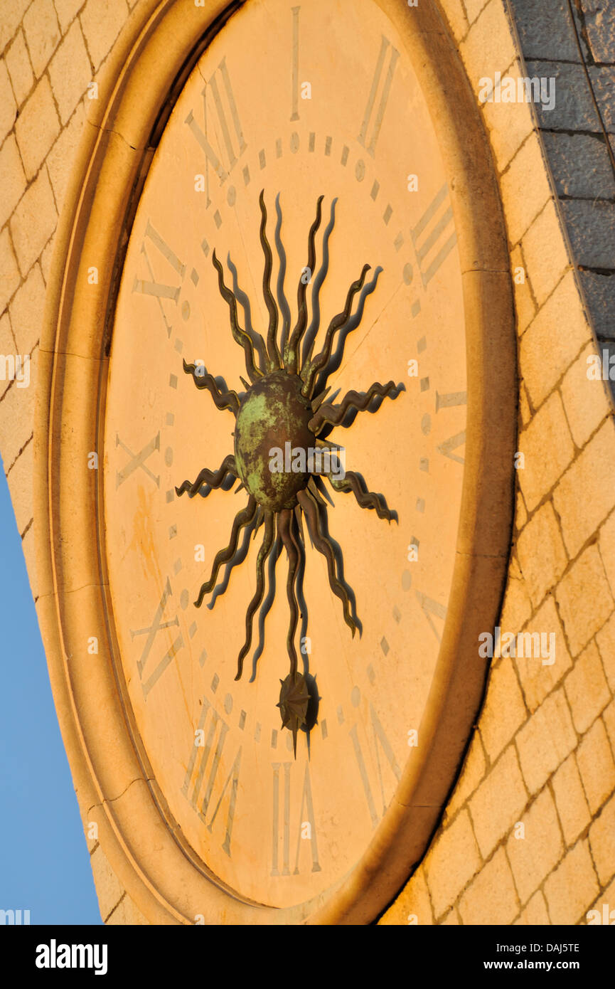 Clock tower, Dubrovnik, Croatia Stock Photo - Alamy