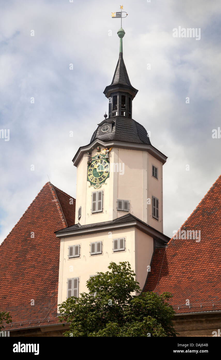 Rathaus tower, Jena, Thuringia, Germany Stock Photo - Alamy