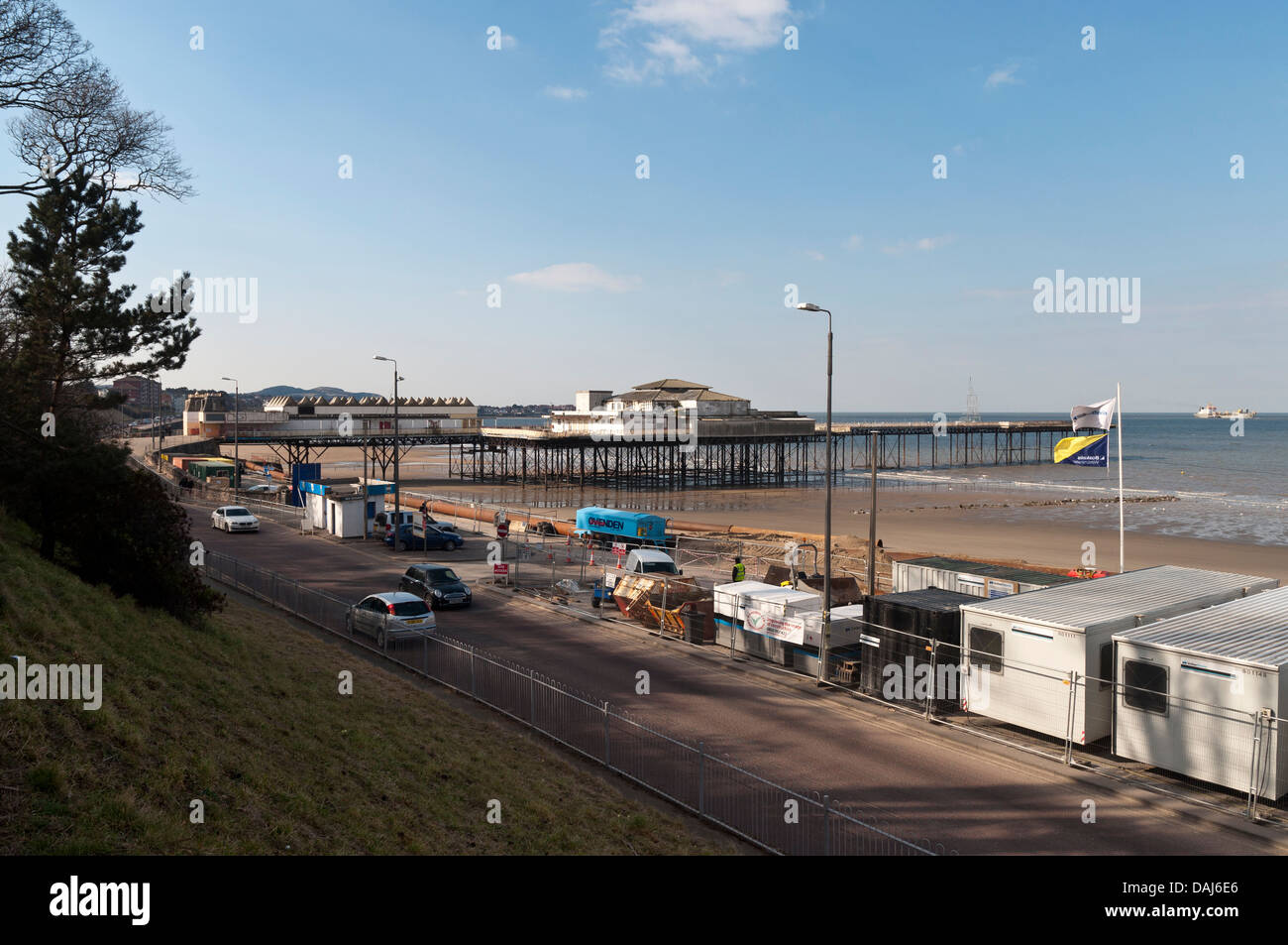 Colwyn bay Pier Stock Photo - Alamy